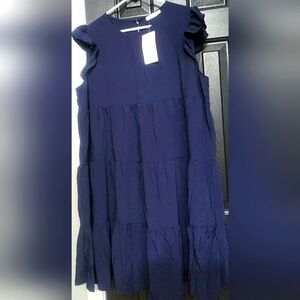 kirundo | Dresses | Newkirundo Navy Blue Dress | Poshmark
